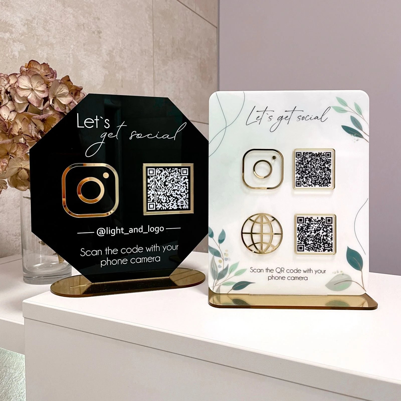 Custom QR Code Signs – Interactive & Modern | Light&Logo – Light&Logo Neon